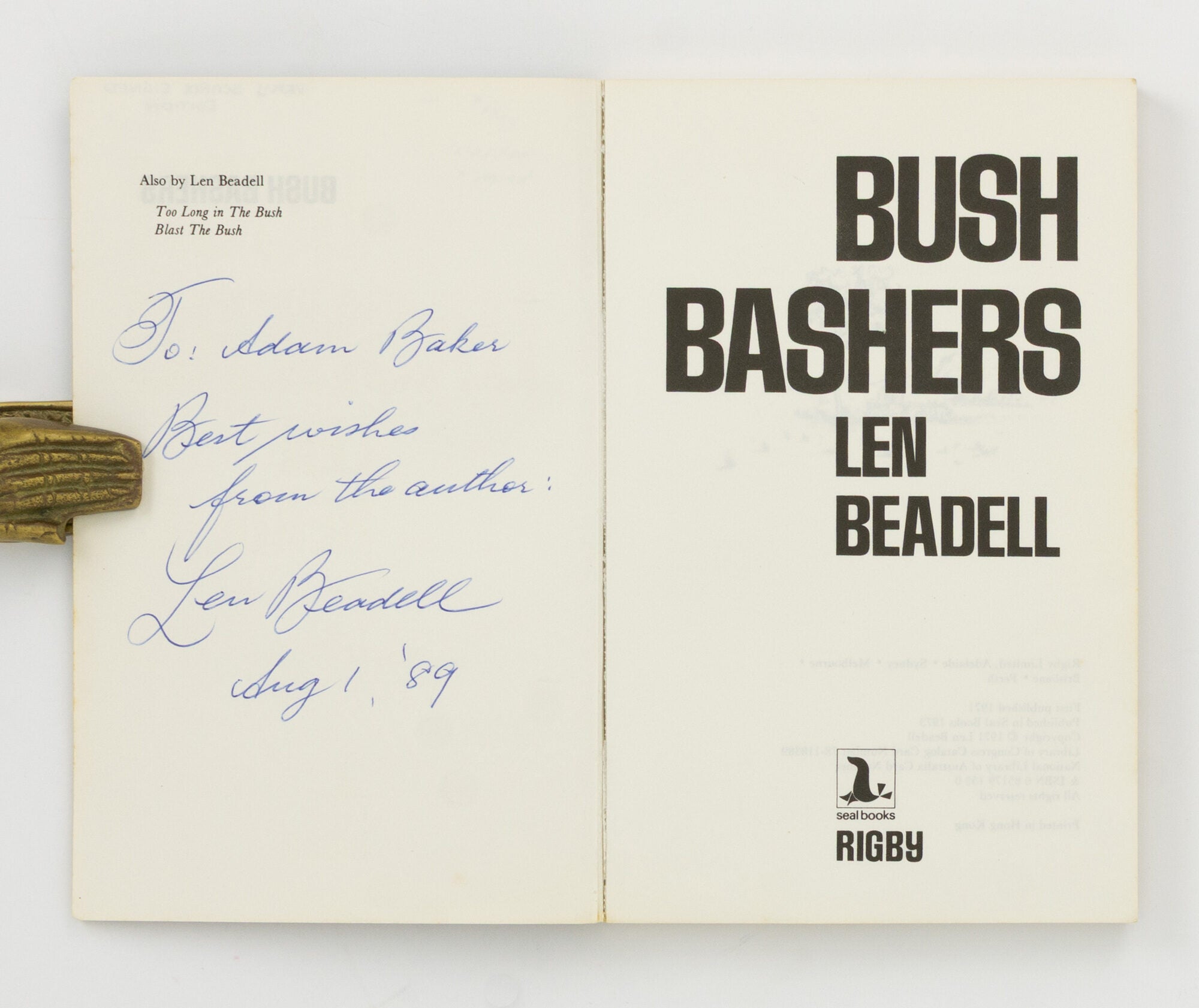 Bush Bashers | Len BEADELL